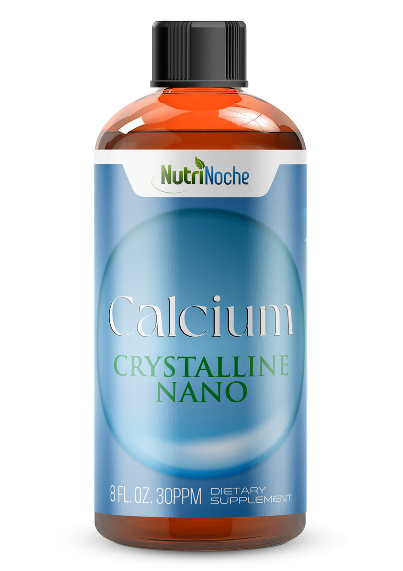 NutriNoche Liquid Calcium | 99.99% Ultra Pure Nano Calcium Supplement