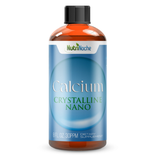 NutriNoche Liquid Calcium | 99.99% Ultra Pure Nano Calcium Supplement
